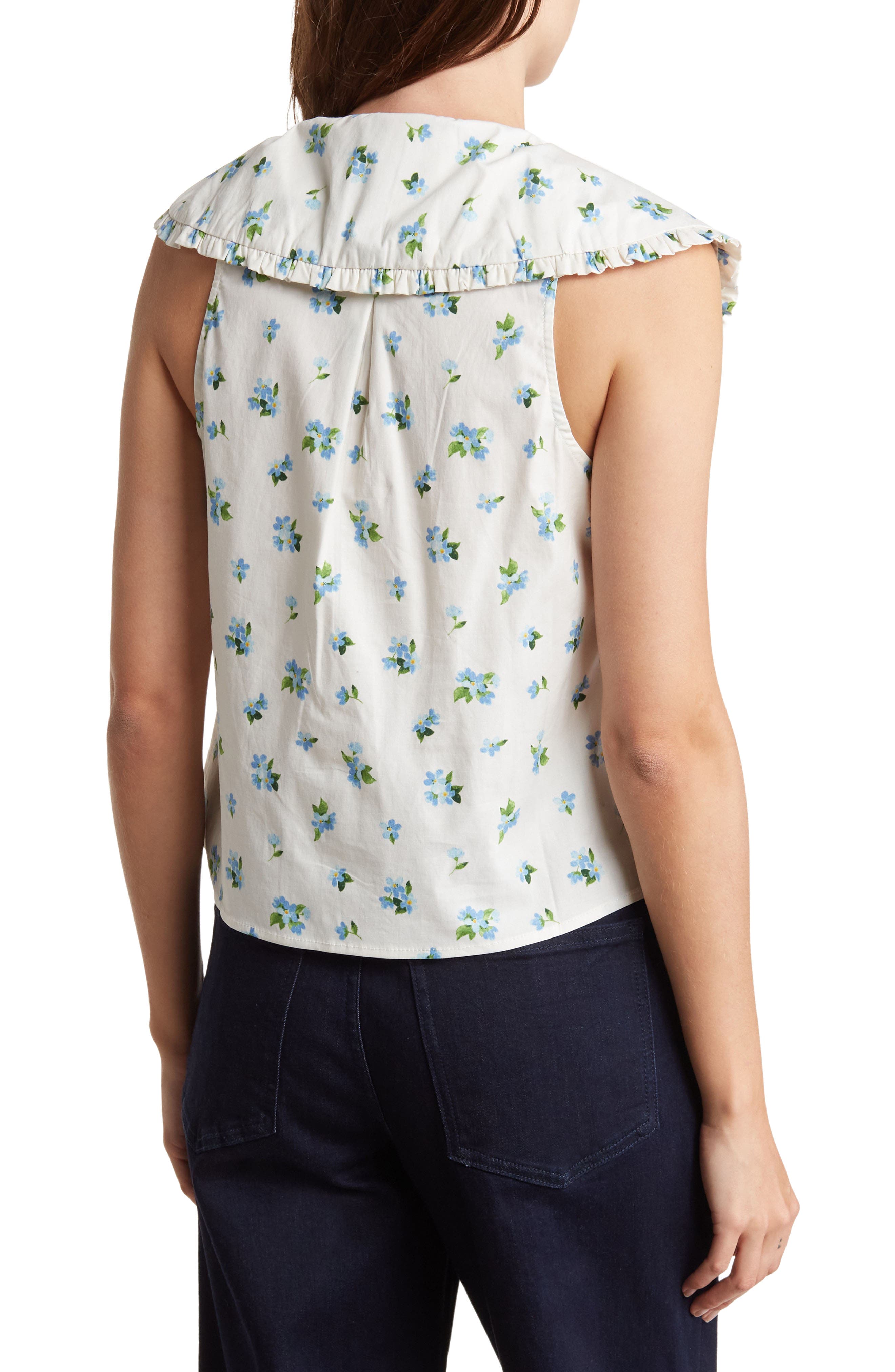 We Wore What Ruffle Collar Button-Up Top | Nordstromrack