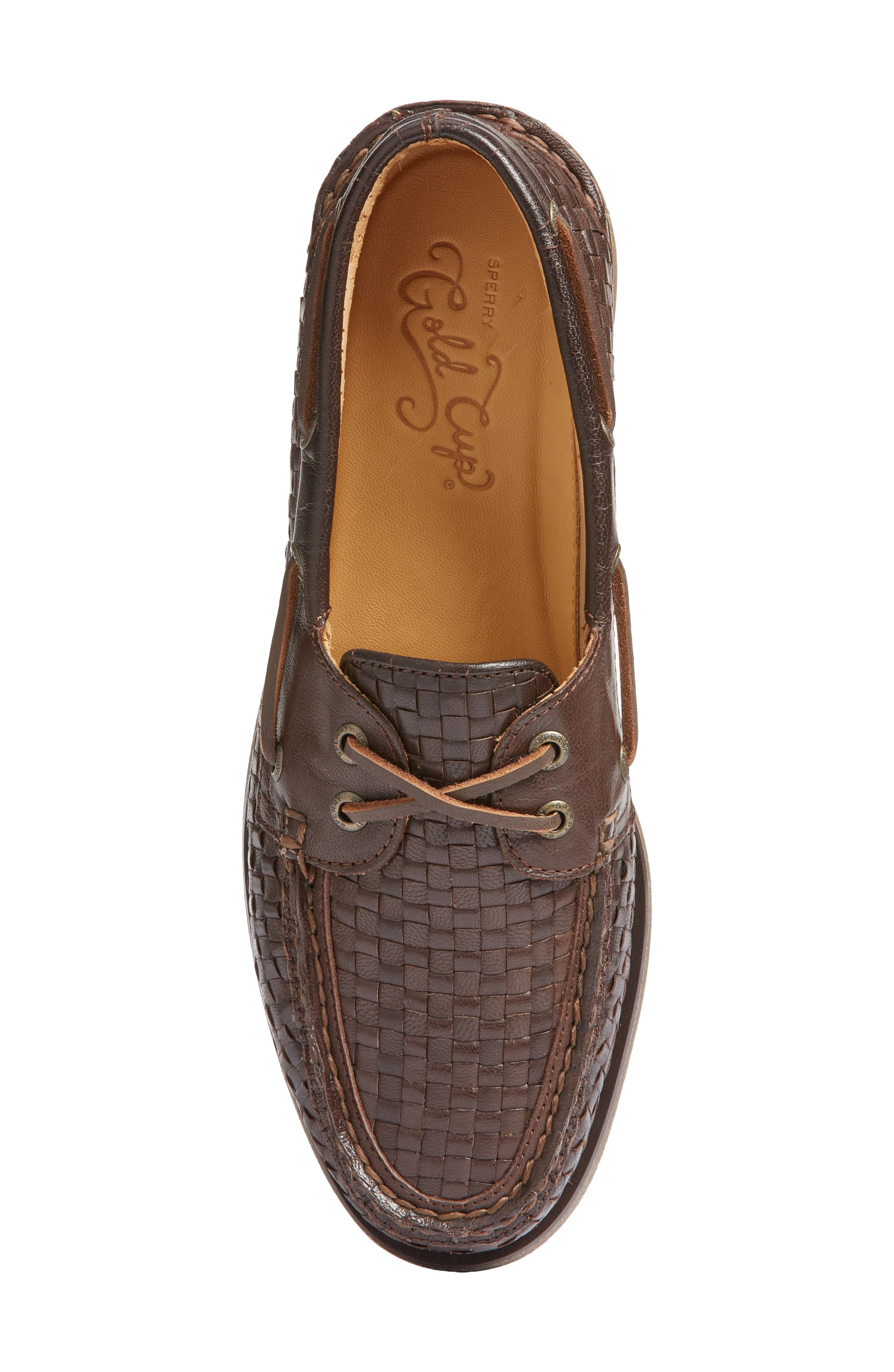 Sperry woven boat shoes store