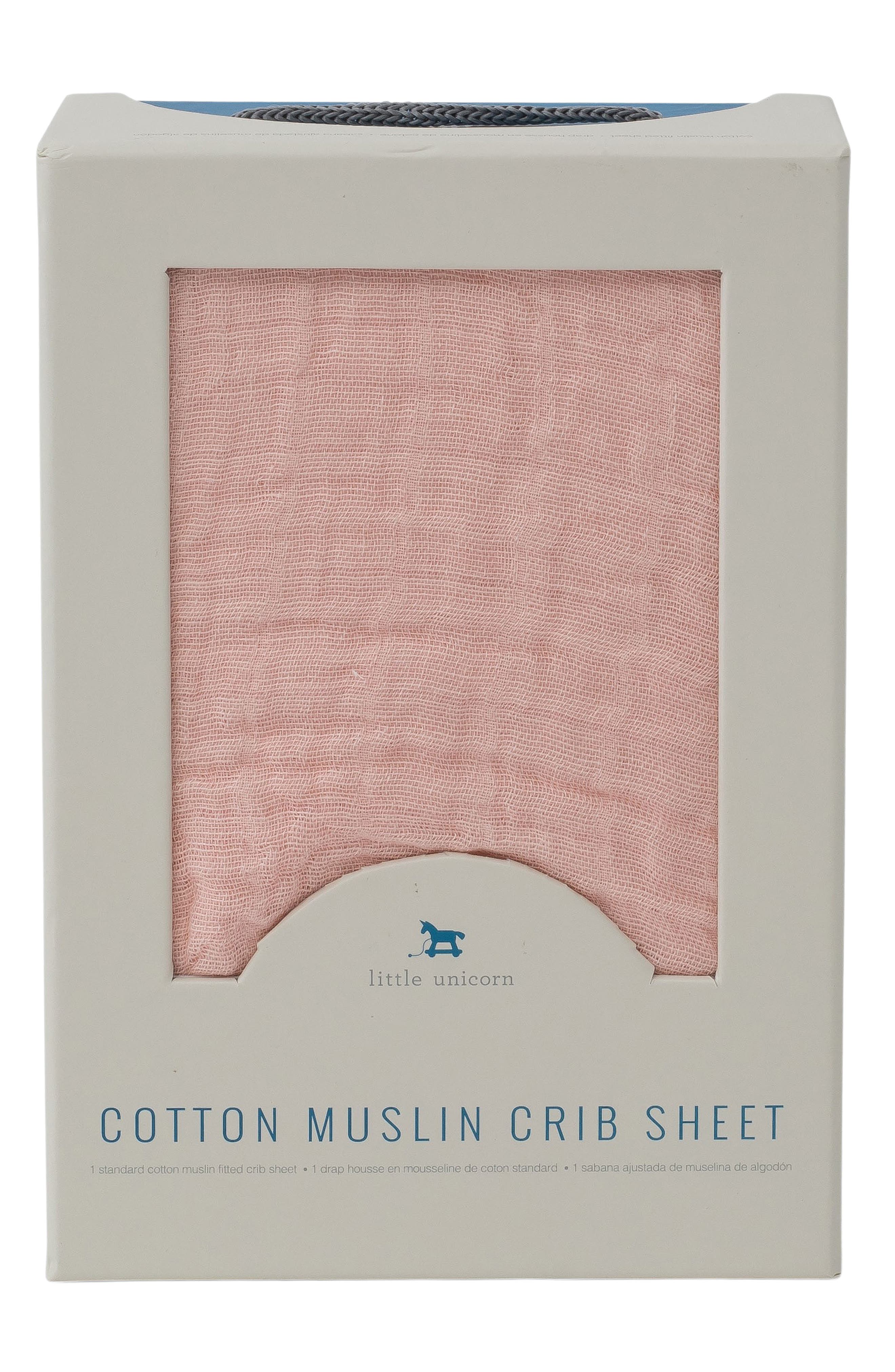little unicorn Cotton Muslin Crib Sheet | Nordstrom