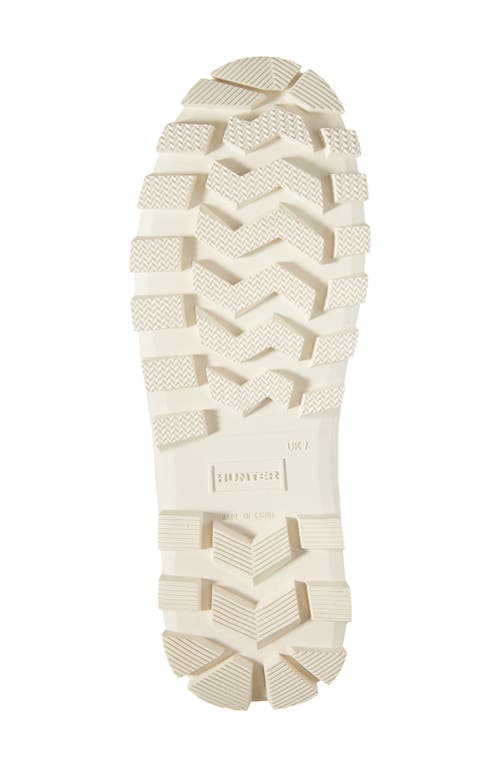 Hunter City Explorer Waterproof Short Rain Boot In Black/shaded White ...
