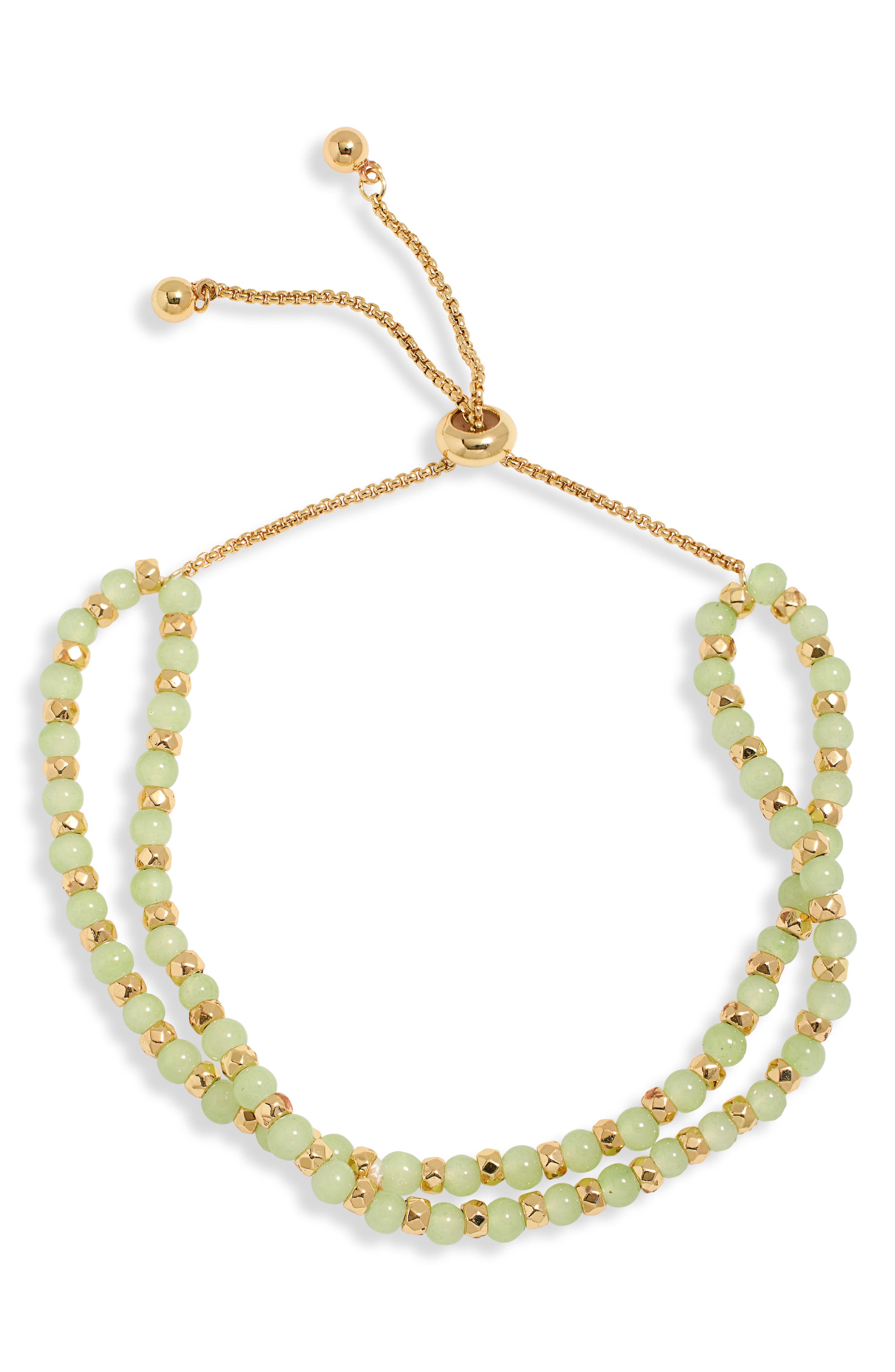 Leith Beaded 2-Row Slider Bracelet | Nordstromrack