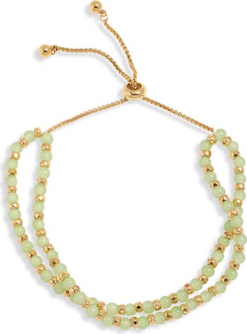 Leith Beaded 2-Row Slider Bracelet | Nordstromrack
