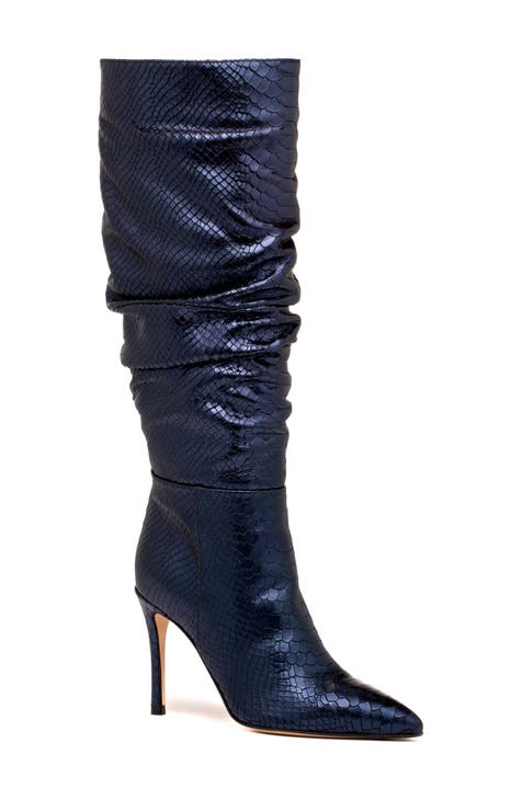 Blue Knee-High Boots for Women | Nordstrom