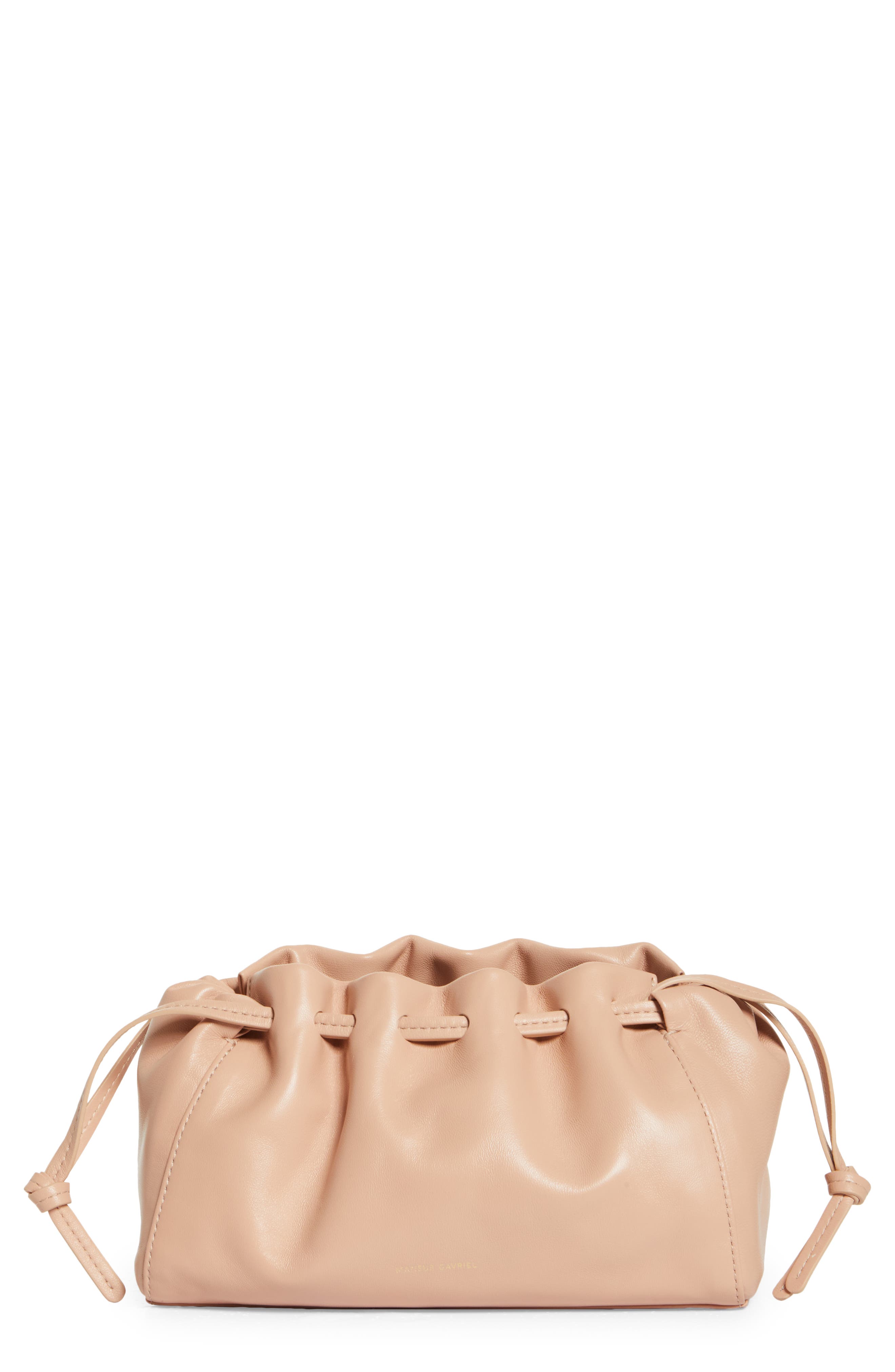Mansur Gavriel Mini Bloom Leather Drawstring Bag | Nordstrom