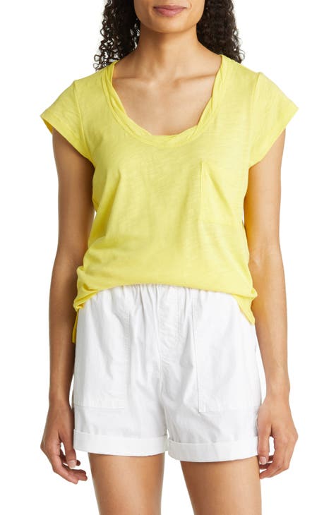 Women's Yellow Tops | Nordstrom