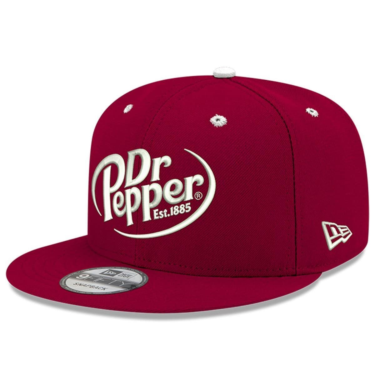 New Era Men's New Era Cardinal 23XI Racing Dr. Pepper 9FIFTY Snapback ...