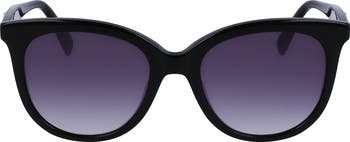 Longchamp 54mm Gradient Tea Cup Sunglasses | Nordstrom
