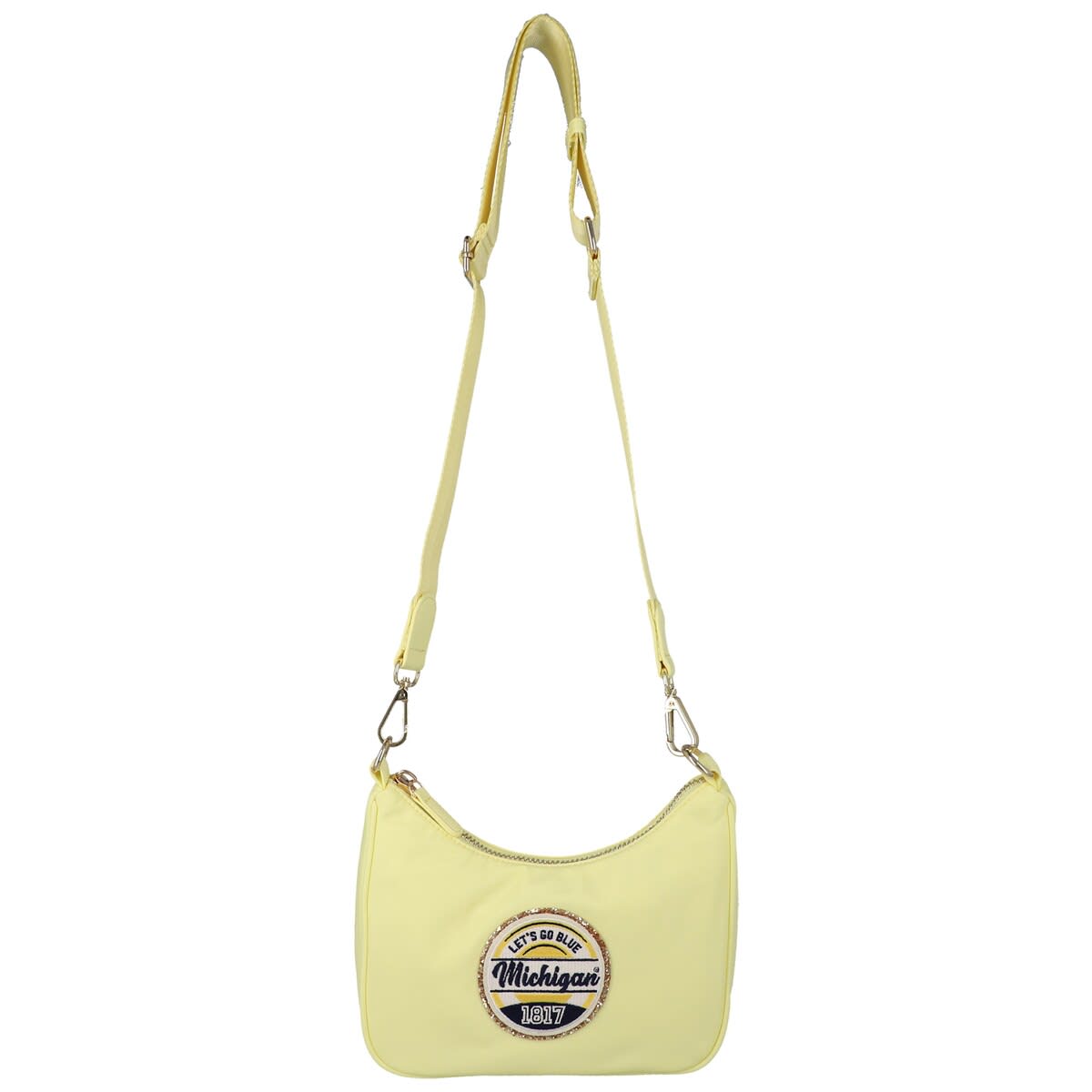 Stoney Clover Lane Stoney Clover Michigan Wolverines Curved Crossbody ...