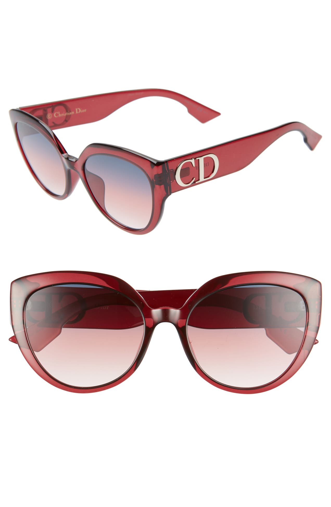 Dior 56mm Cat Eye Sunglasses Nordstrom Rack