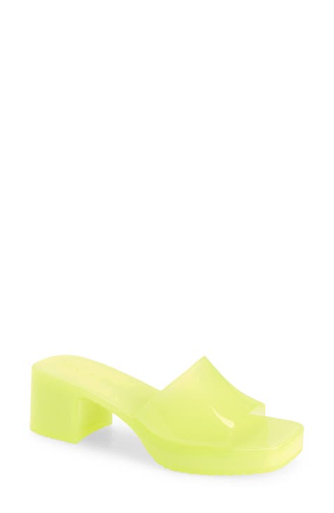 Women's Yellow Mules & Slides | Nordstrom