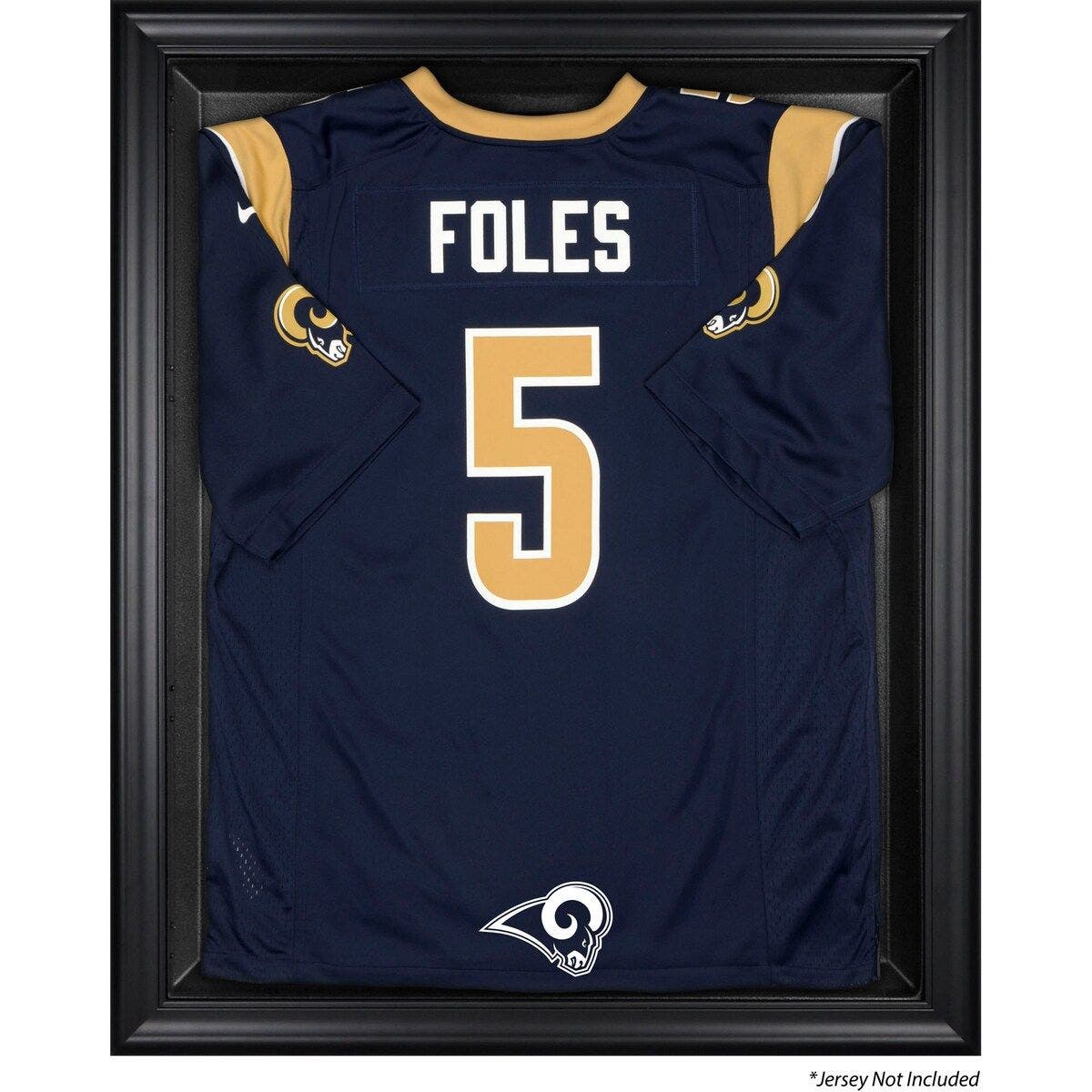 FANATICS AUTHENTIC Los Angeles Rams Black Framed Jersey Display Case ...