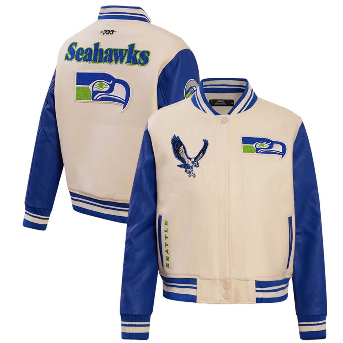 PRO STANDARD Women's Pro Standard Cream Seattle Seahawks Retro Classic ...