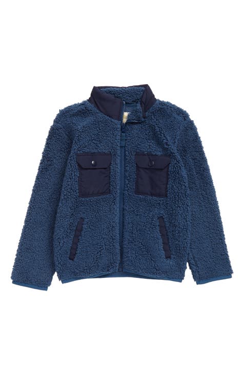 Kids' High Pile Teddy Fleece Zip-Up Jacket (Toddler, Little Kid & Big Kid)