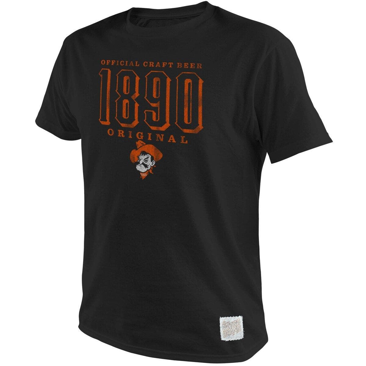 Retro Brand Men's Original Retro Brand Black Oklahoma State Cowboys ...