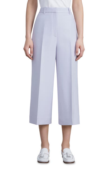 Women's Purple Cropped & Capri Pants | Nordstrom