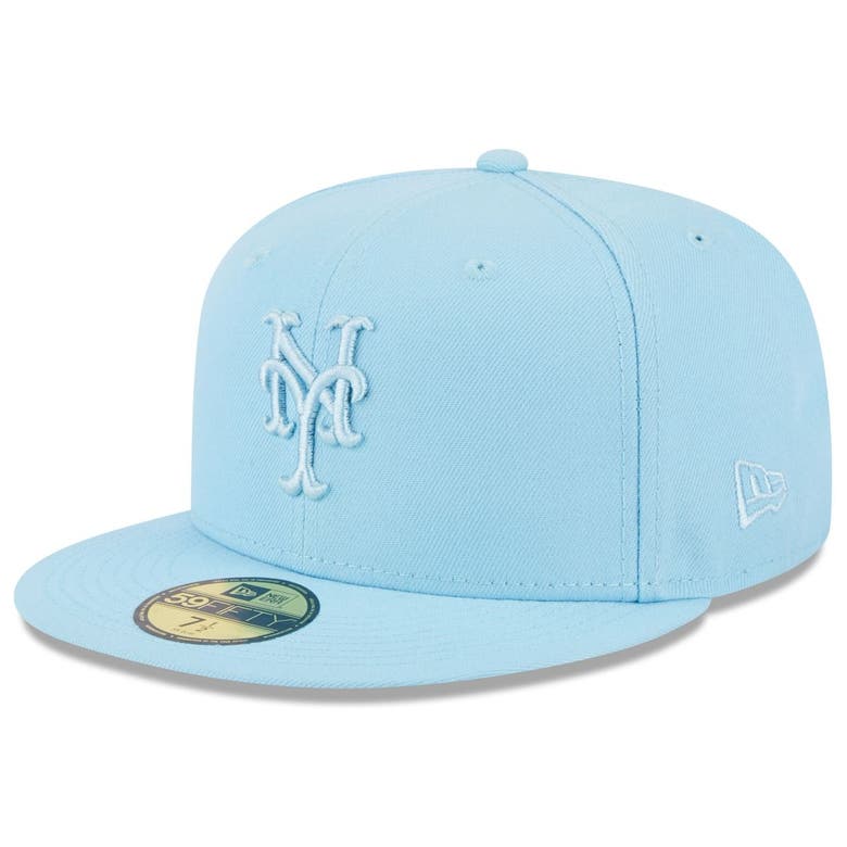 New Era Light Blue New York Mets 2023 Spring Color Basic 59fifty Fitted ...