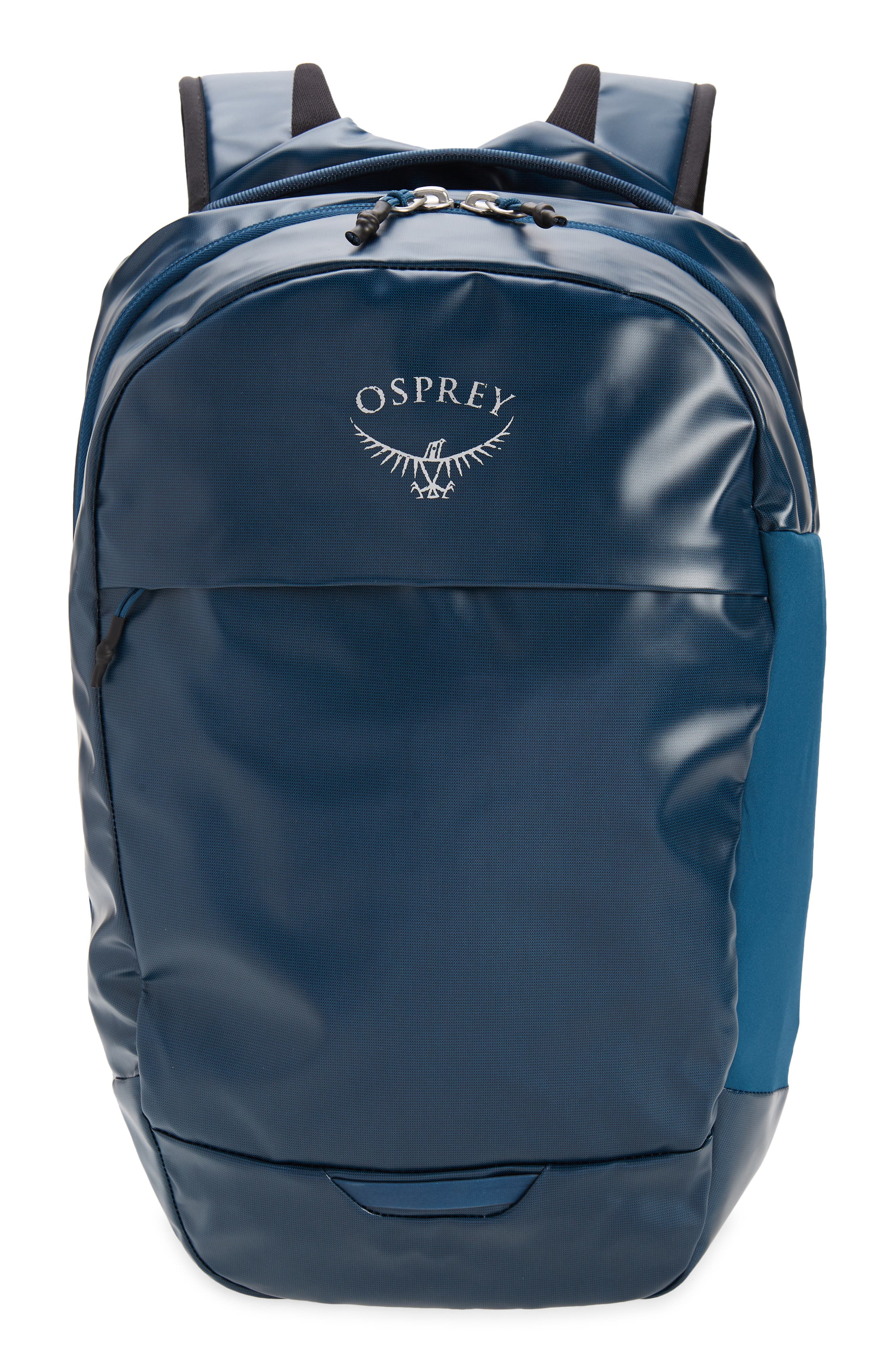 Osprey Transporter Panel Loader Backpack in Venturi Blue | Smart Closet