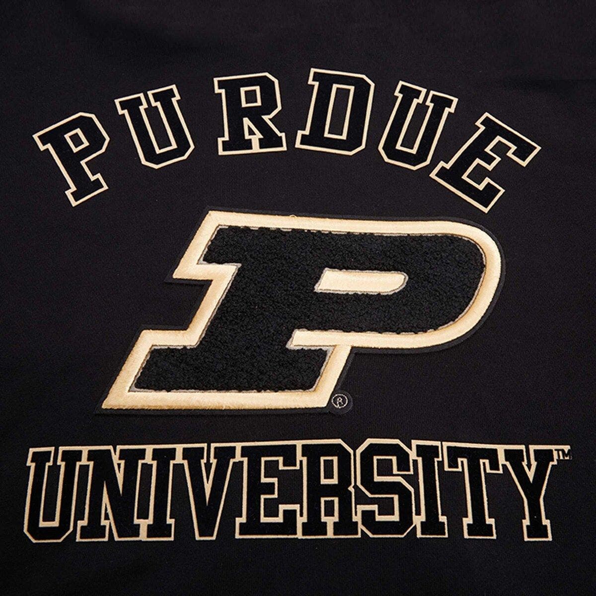 PRO STANDARD Men's Pro Standard Black Purdue Boilermakers Classic ...
