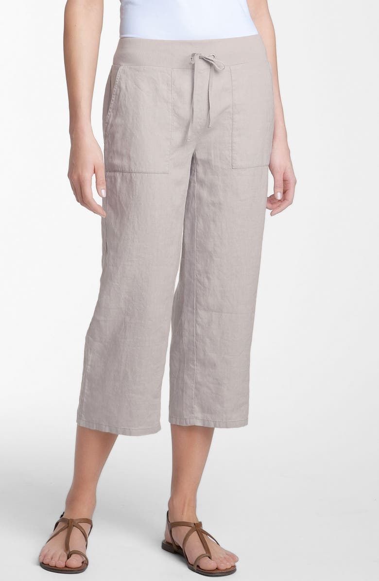 Eileen Fisher Drawstring Capri Pants | Nordstrom Eileen Fisher Drawstring Capri Pants | Nordstrom