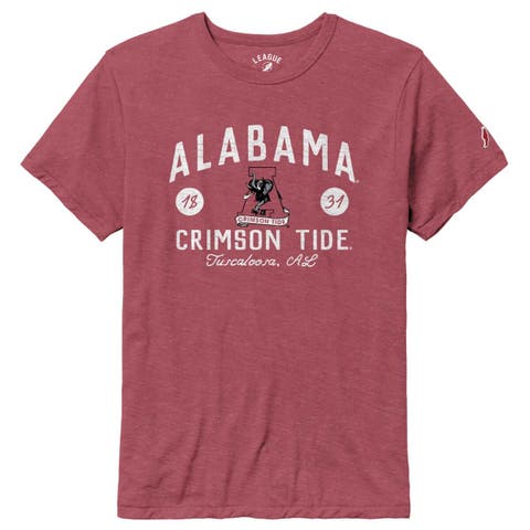 Men's League Collegiate Wear Crimson Alabama Crimson Tide Bendy Arch ...