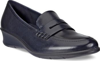 ECCO Felicia Wedge Penny Loafer (Women) | Nordstrom