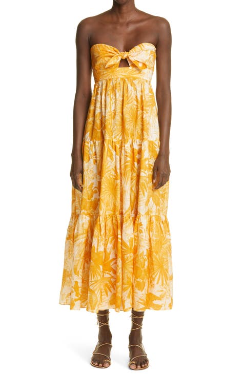 Women's Yellow Designer Dresses | Nordstrom
