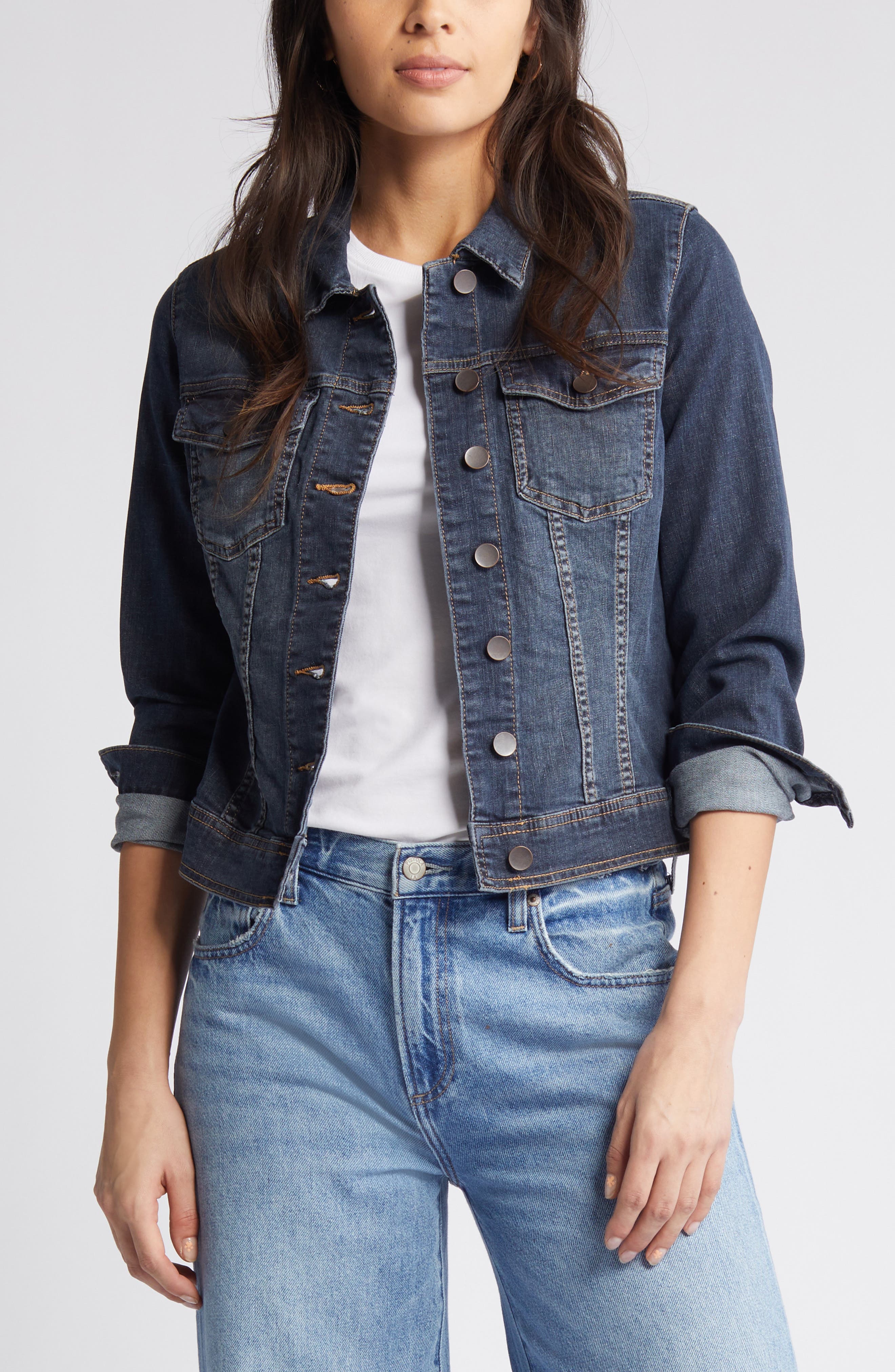 KUT from the Kloth Helena Denim Jacket | Nordstrom