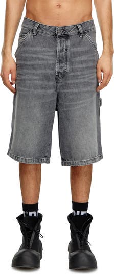 DIESEL® D-Livery Relaxed Fit Denim Shorts | Nordstrom