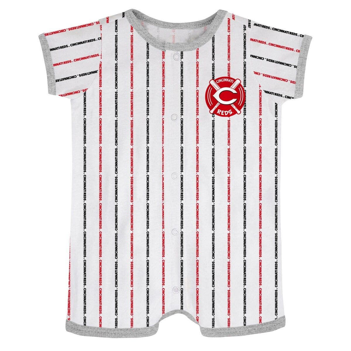 Outerstuff Infant White Cincinnati Reds Ball Hitter Coverall | Nordstrom