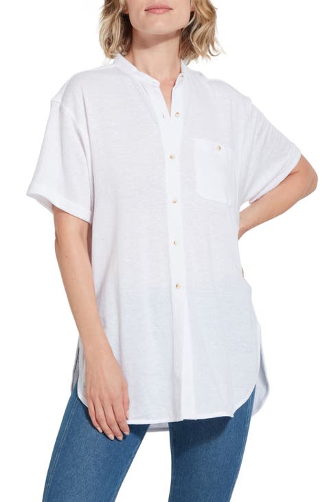 Women's Short Sleeve Button-Up Shirts Rack | Nordstrom Rack