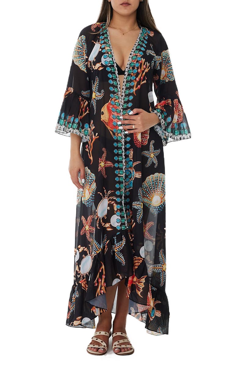 RANEES Starfish Ruffle Duster | Nordstromrack