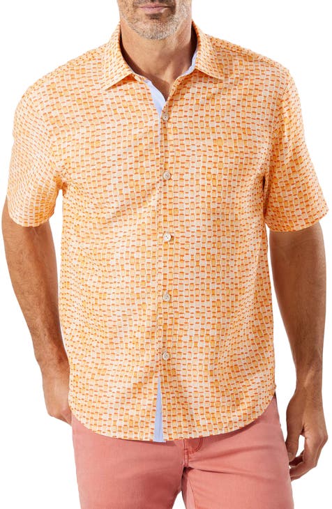 Men's Orange Button Up Shirts | Nordstrom