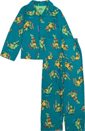 AME Kids' Ninja Turtles Two-Piece Coat Pajamas | Nordstromrack