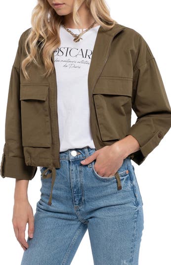 Blu Pepper Oversized Utility Jacket | Nordstromrack