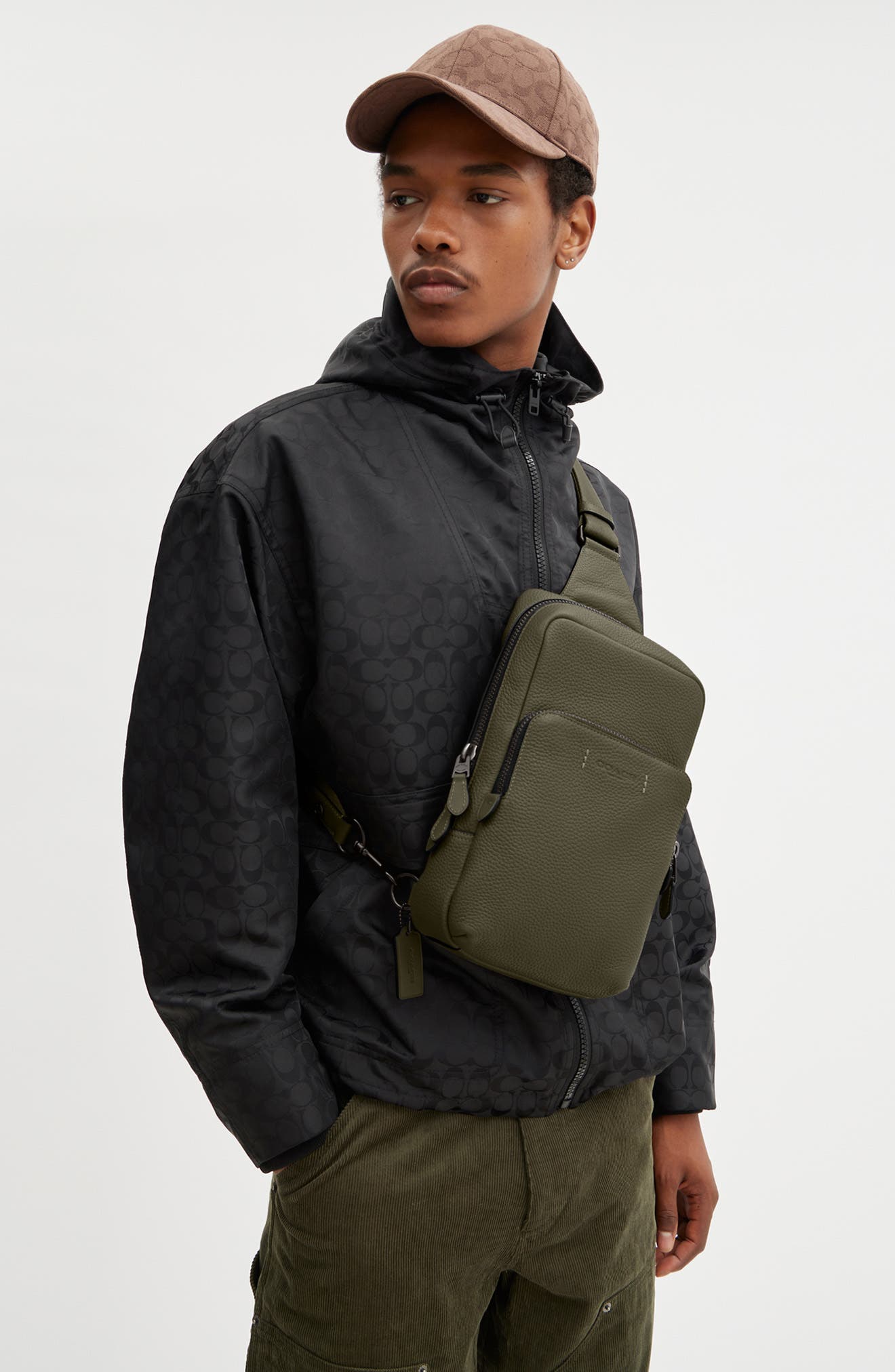 COACH Leather Sling Pack | Nordstrom