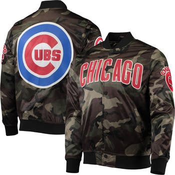 PRO STANDARD Men's Pro Standard Camo Chicago Cubs Satin Full-Snap ...