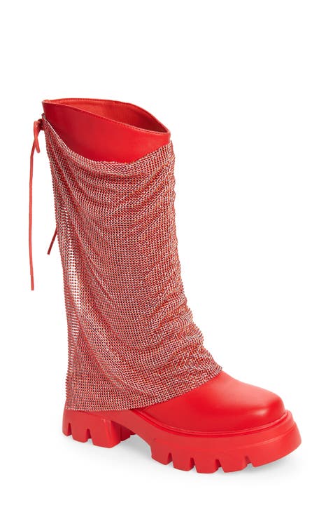 Women's Red Mid-Calf Boots | Nordstrom