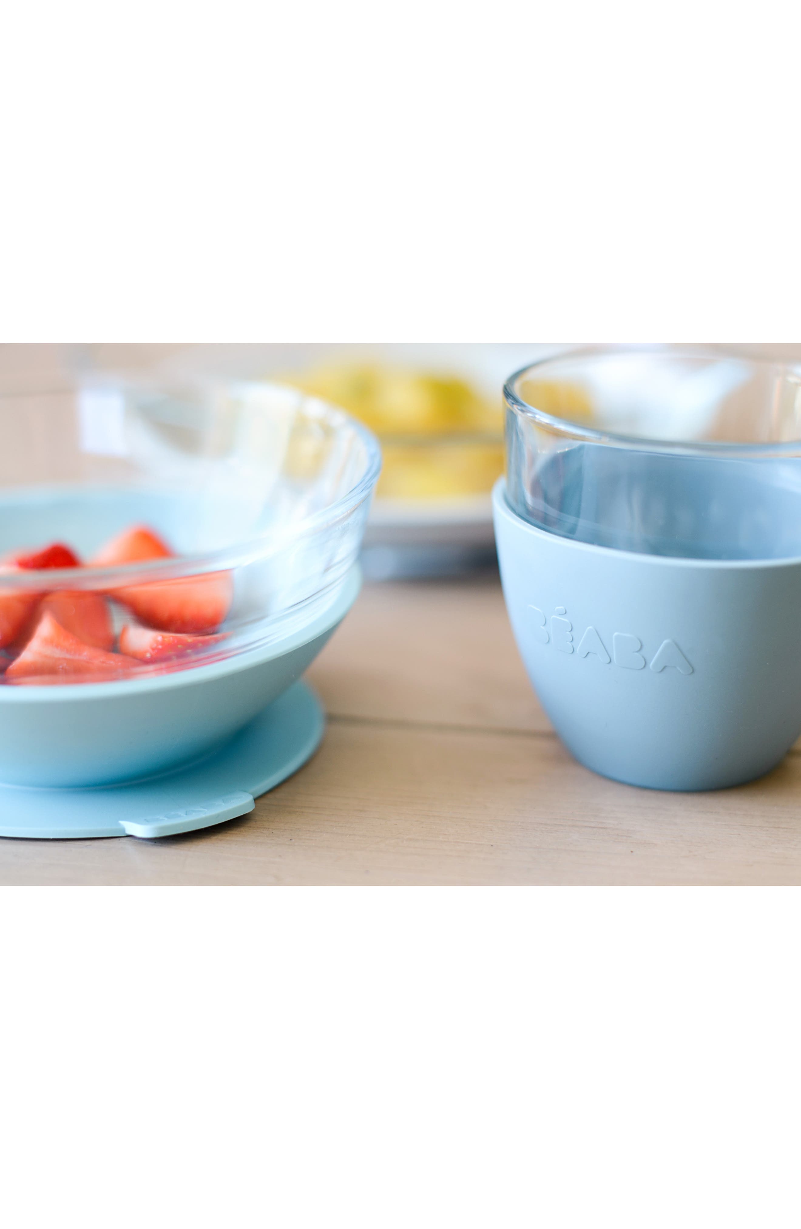 BEABA Glass Meal Set with Suction Pads | Nordstrom
