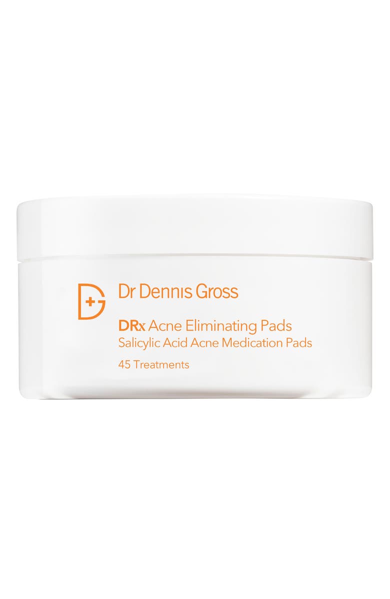 Dr. Dennis Gross Skincare One Step Acne Eliminating Pads - 45 ...