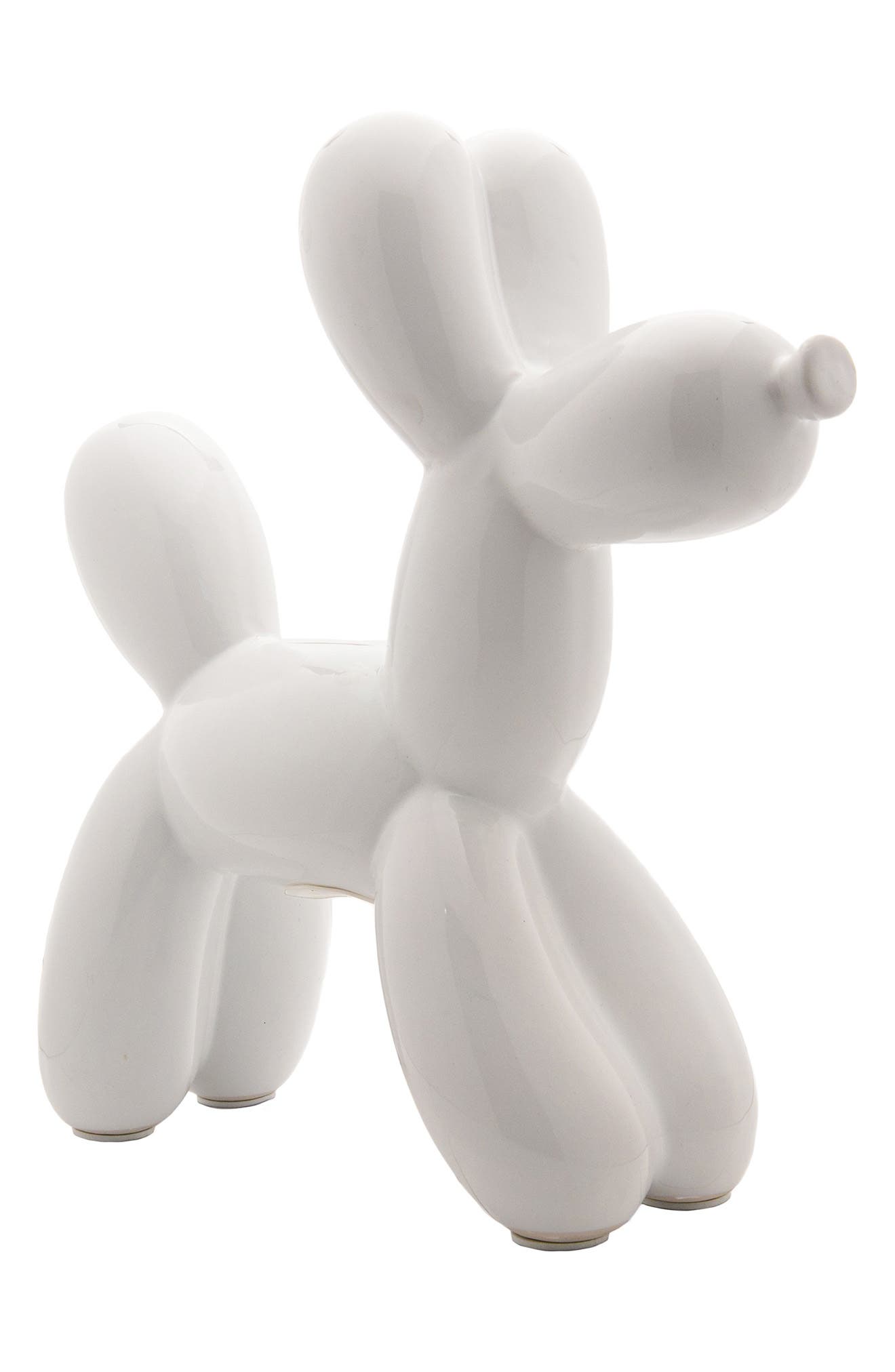 INTERIOR ILLUSIONS Plus White Mini Balloon Dog Bank | Nordstromrack