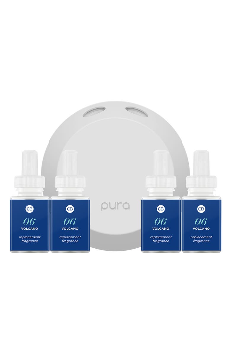 PURA X Capri Blue Volcano & Pura 4 Smart Fragrance Diffuser & Refill Set | Nordstrom