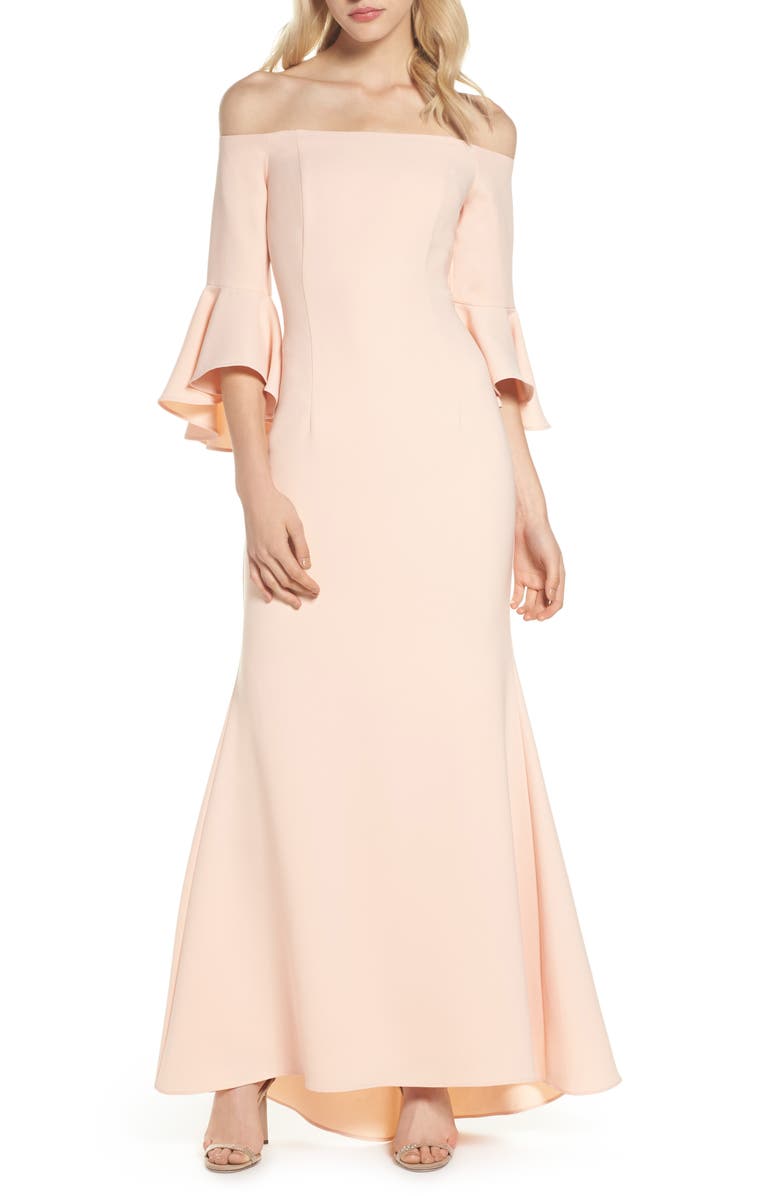 Vince Camuto Off The Shoulder Gown Nordstrom