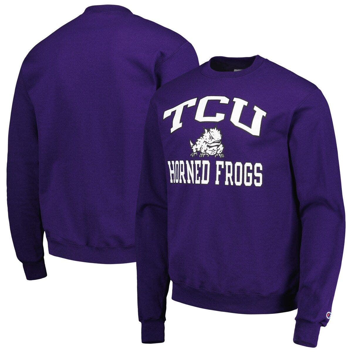 Champion Men's Champion Purple TCU Horned Frogs High Motor Pullover ...