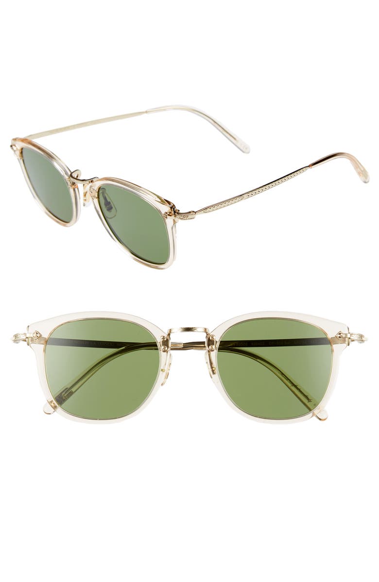 Oliver Peoples 49mm Round Sunglasses | Nordstrom Oliver Peoples 49mm Round Sunglasses | Nordstrom