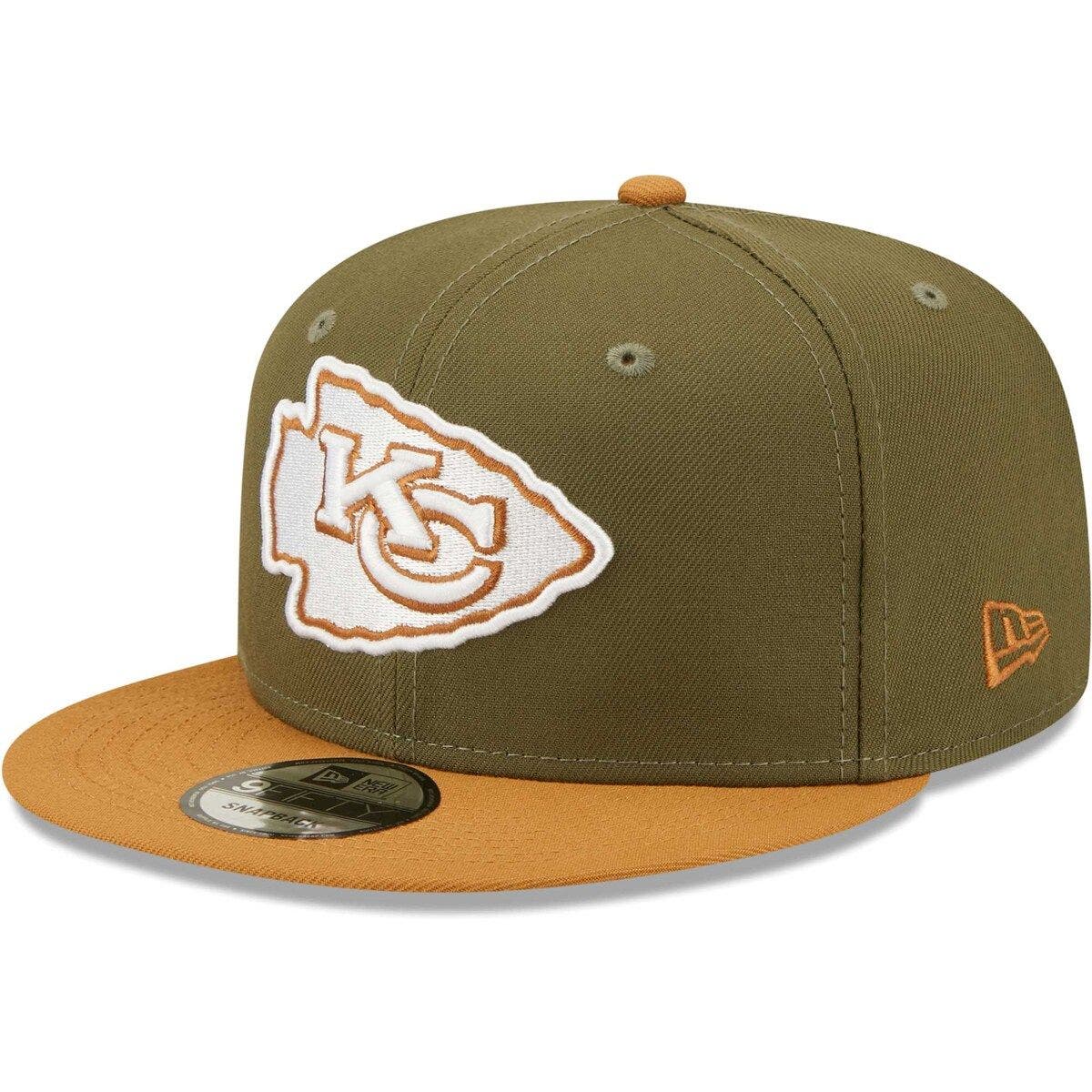 New Era Men's New Era Olive/Brown Kansas City Chiefs Two-Tone Color ...