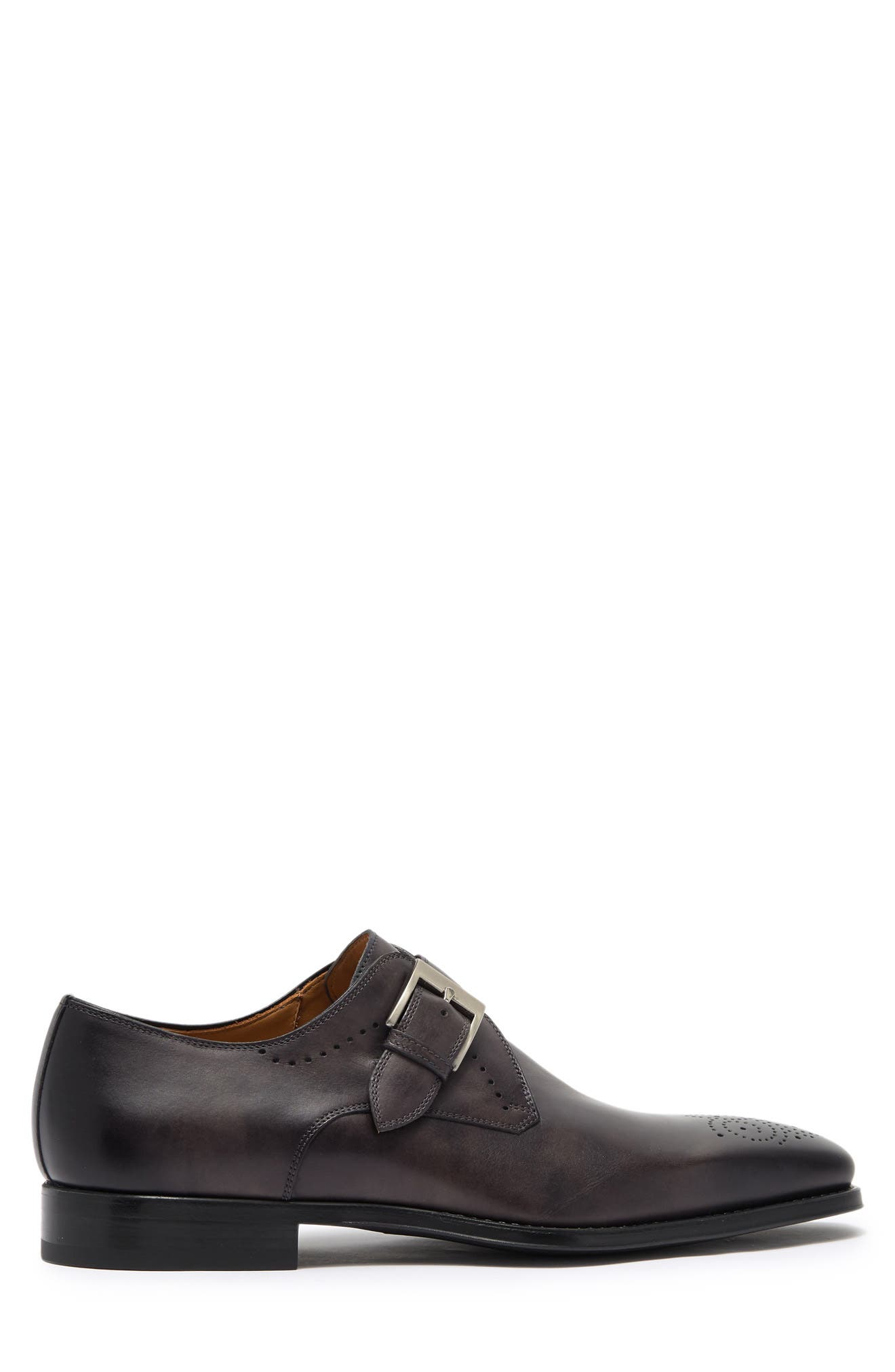 Magnanni Mallory Leather Monk Strap Dress Shoe (Men) | Nordstromrack