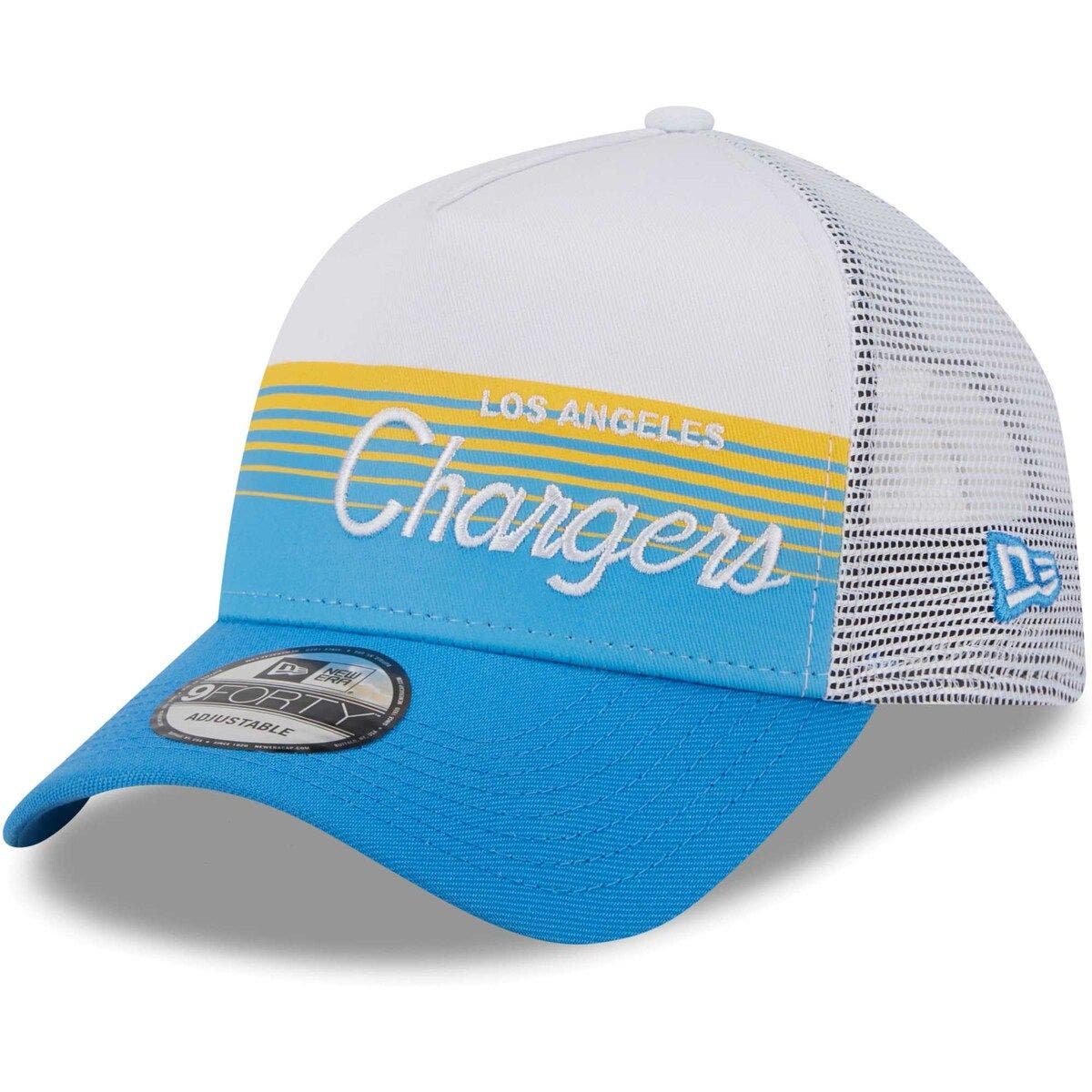 New Era Men's New Era Powder Blue Los Angeles Chargers Horizon 9FORTY ...