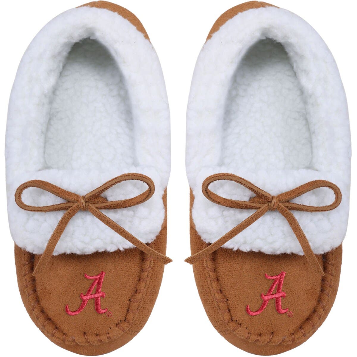 FOCO Youth FOCO Alabama Crimson Tide Moccasin Slippers | Nordstrom