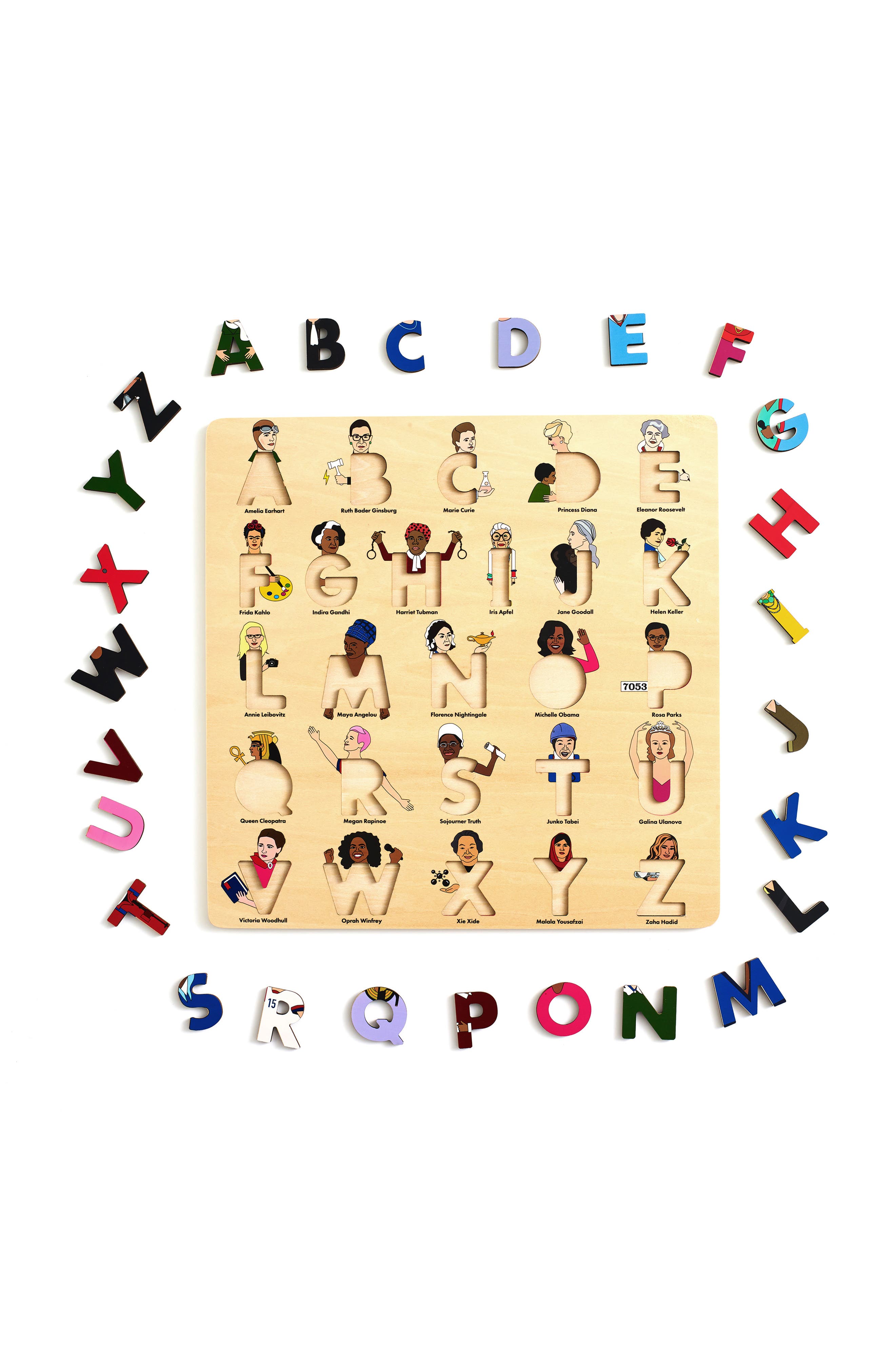 Alphabet Legends Lady Legends Wooden Alphabet Puzzle | Nordstrom