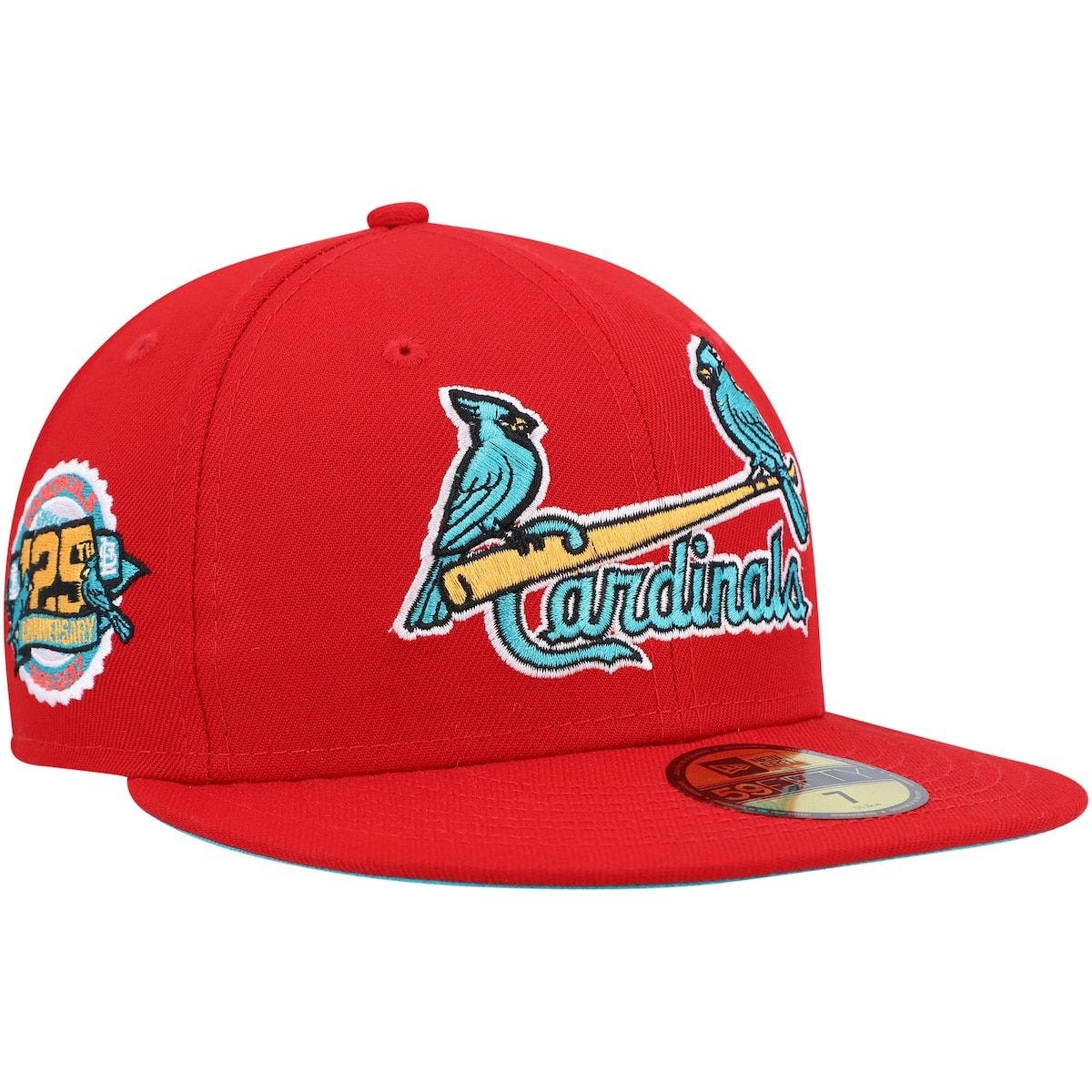 New Era Men's New Era Scarlet St. Louis Cardinals 125th Anniversary ...